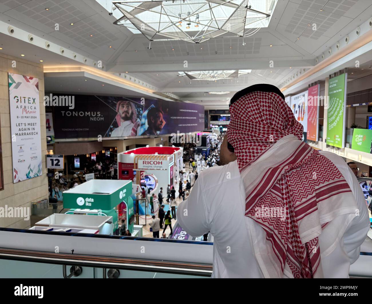 United Arab Emirates, Dubai, 2023-10-18. GITEX 2023, the global tech ...