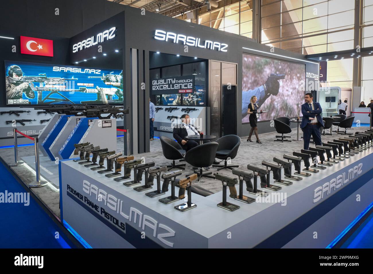 Saudia Arabia, Riyadh, 2024-02-04. The world defense show brings ...