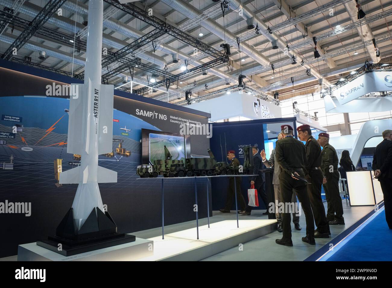 Saudia Arabia, Riyadh, 2024-02-04. The world defense show brings ...