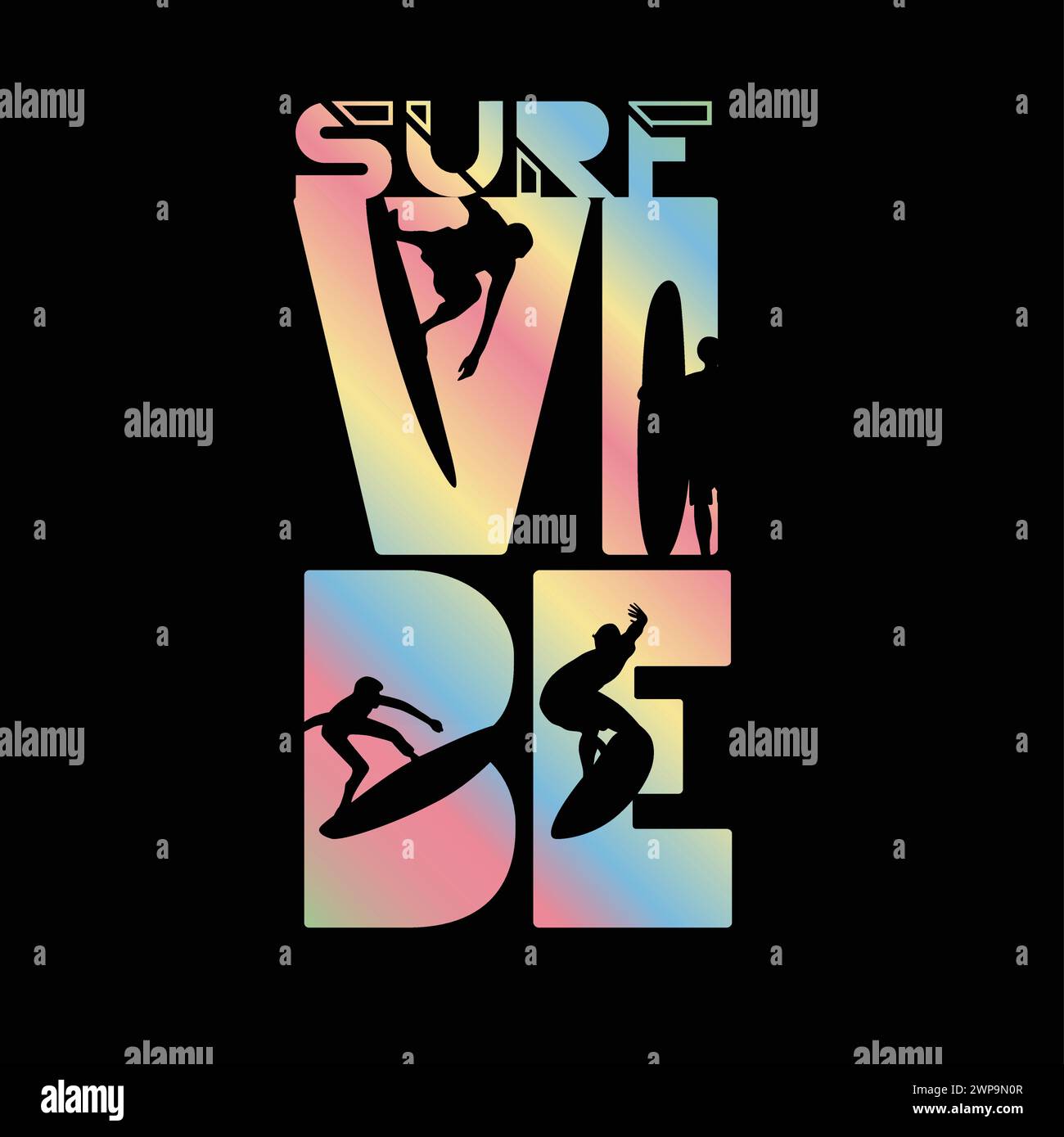 Surfing designs hi-res stock photography and images - Alamy