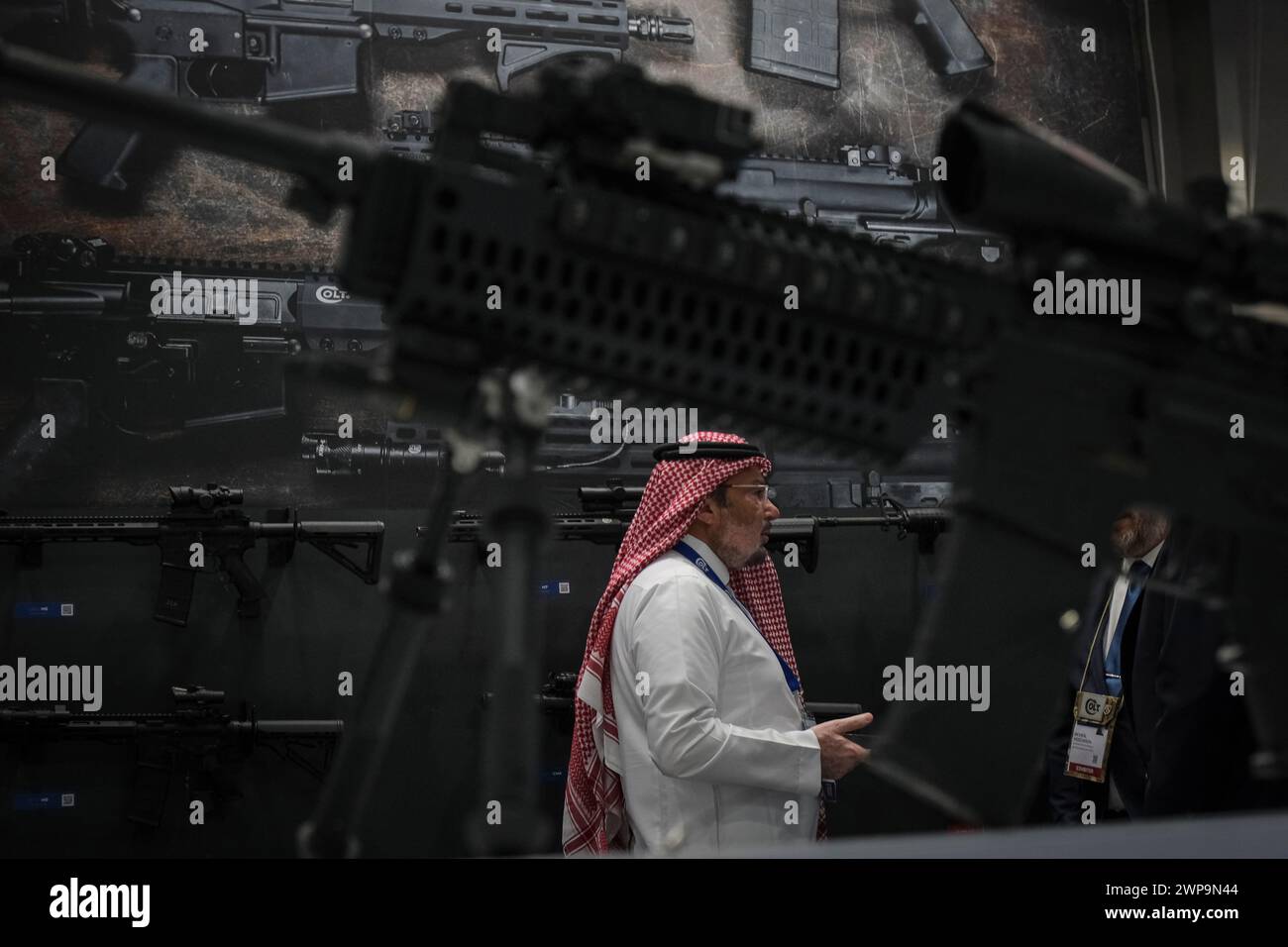 Saudia Arabia, Riyadh, 2024-02-04. The world defense show brings ...