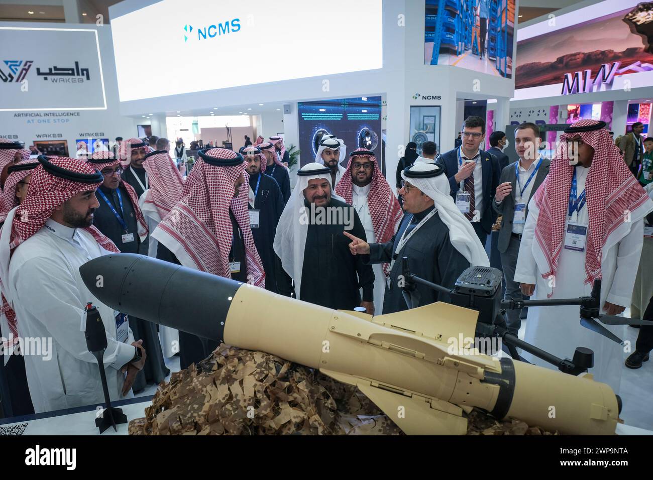Saudia Arabia, Riyadh, 2024-02-05. The world defense show brings ...