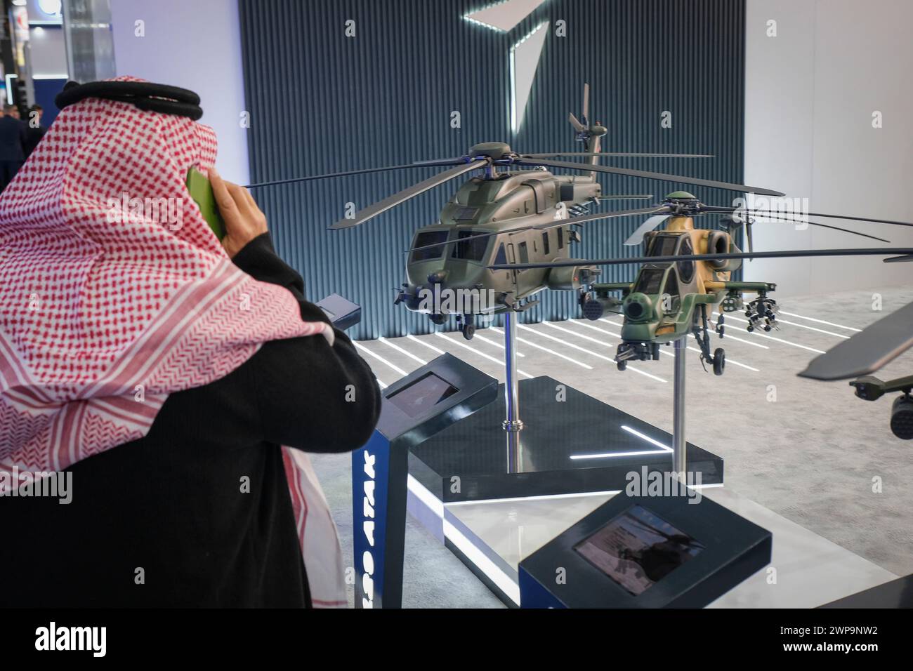 Saudia Arabia, Riyadh, 2024-02-05. The world defense show brings ...