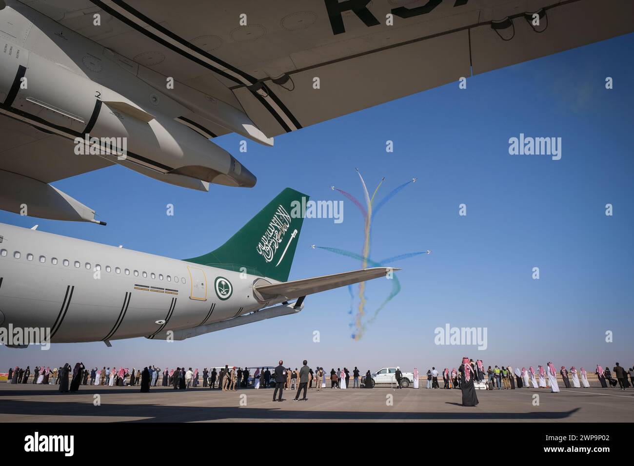 Saudia Arabia, Riyadh, 2024-02-06. The world defense show brings ...