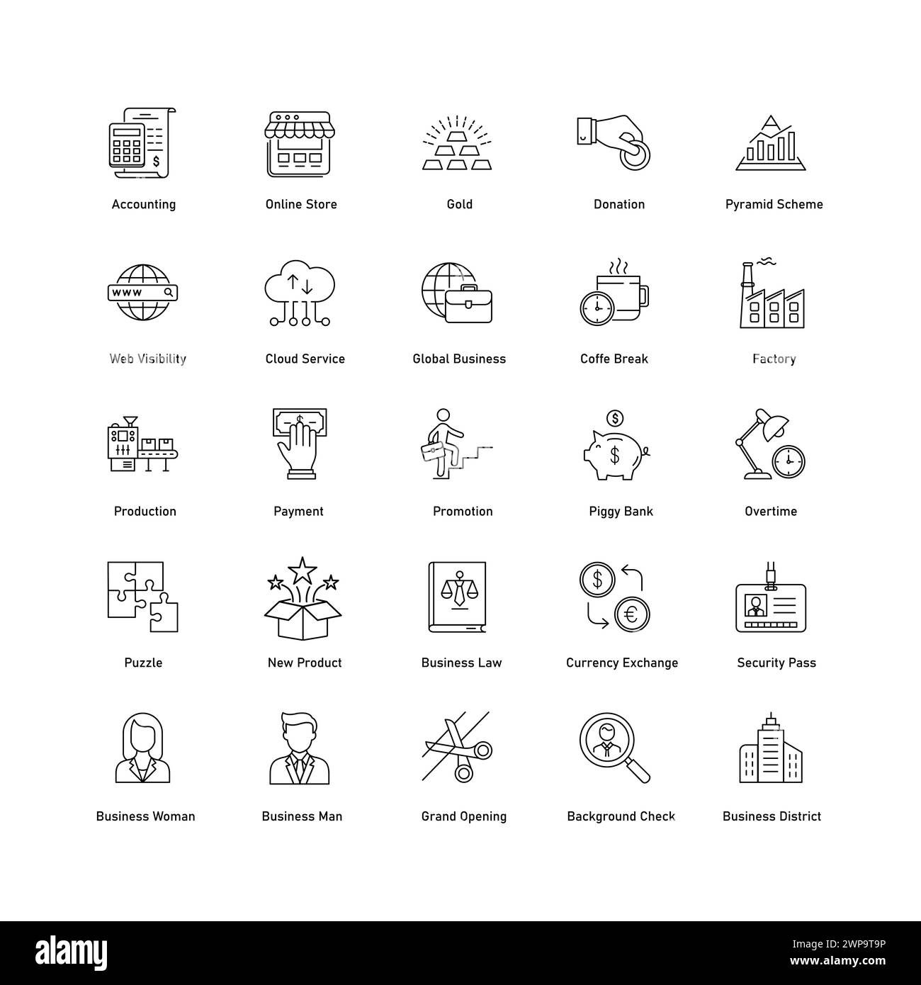 Business budgeting Stock Vector Images - Alamy