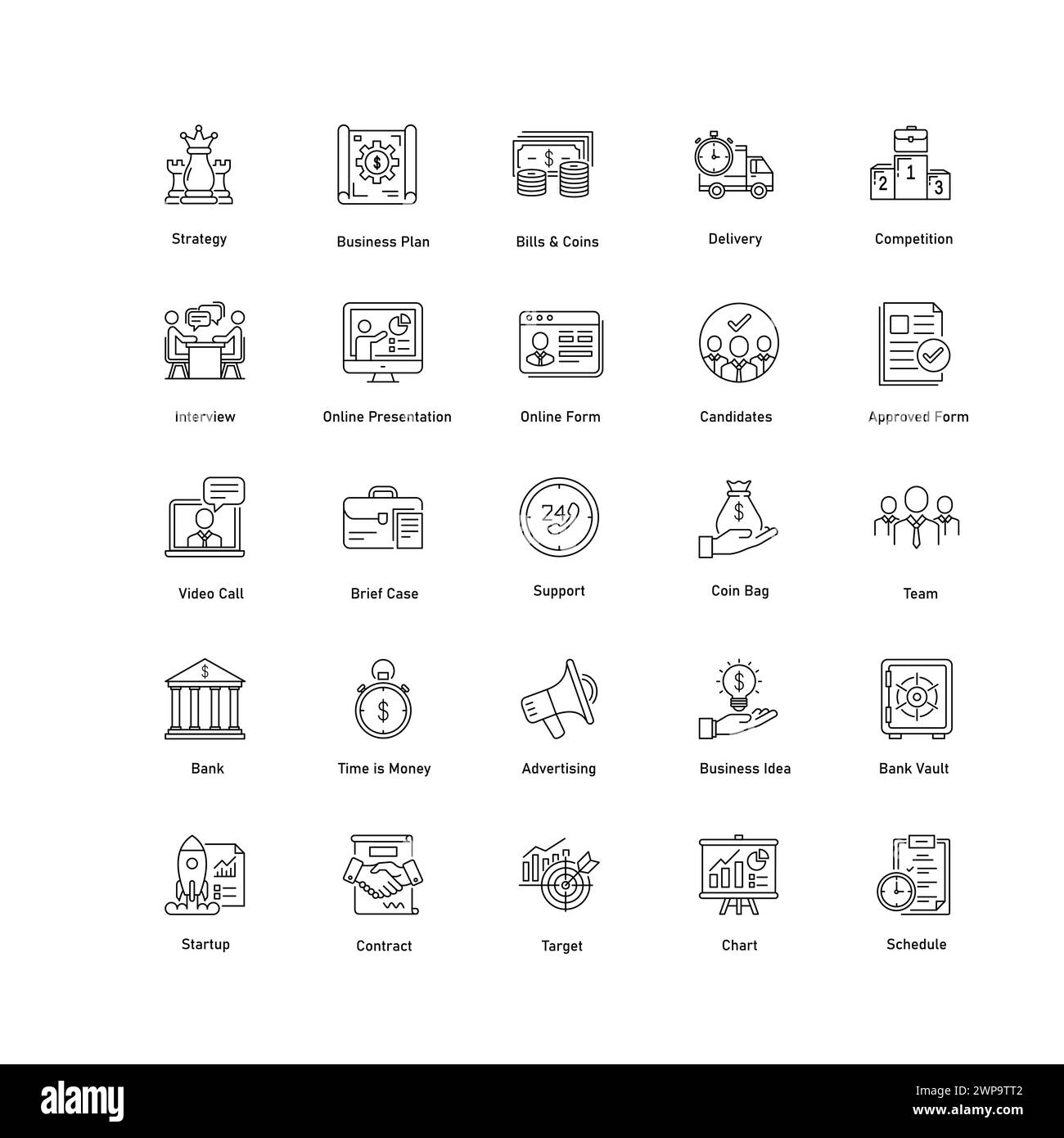 Valuation vectors Black and White Stock Photos & Images - Alamy