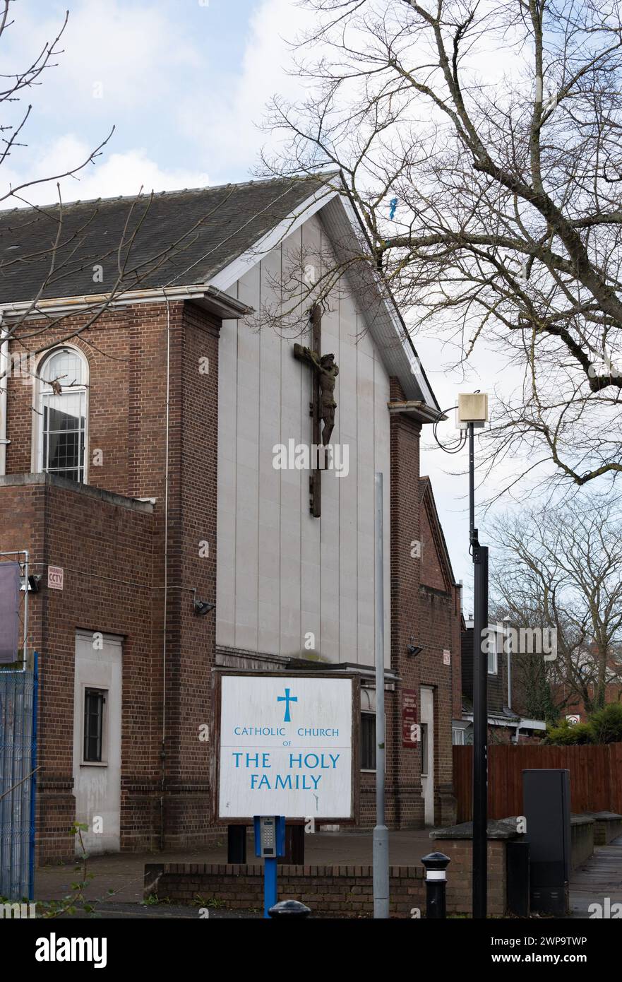 Holy Family Catholic Church, Small Heath, Birmingham, UK Stock Photo ...