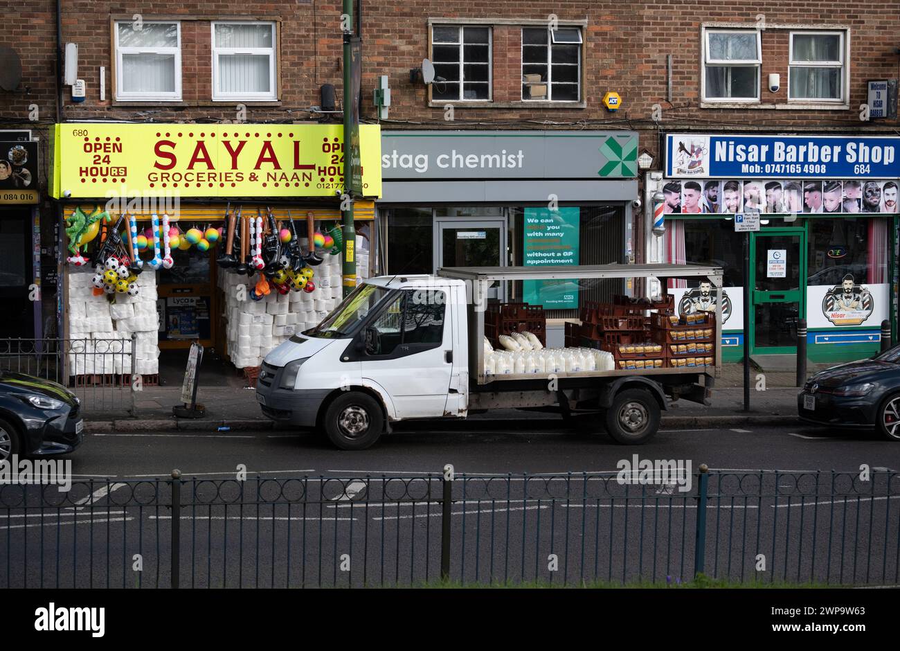 Milk float hi-res stock photography and images - Alamy