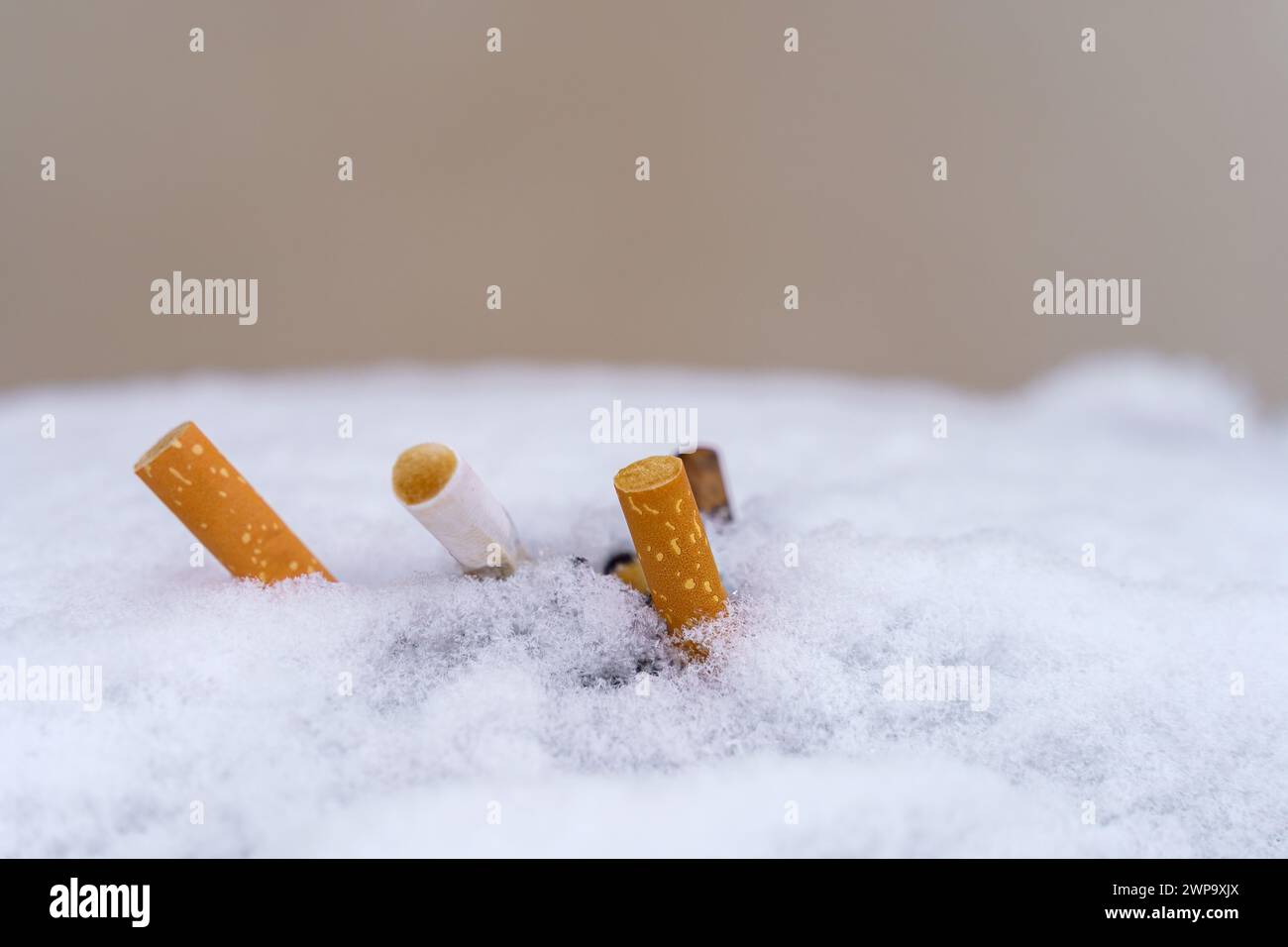 Cigarette waste hi-res stock photography and images - Alamy
