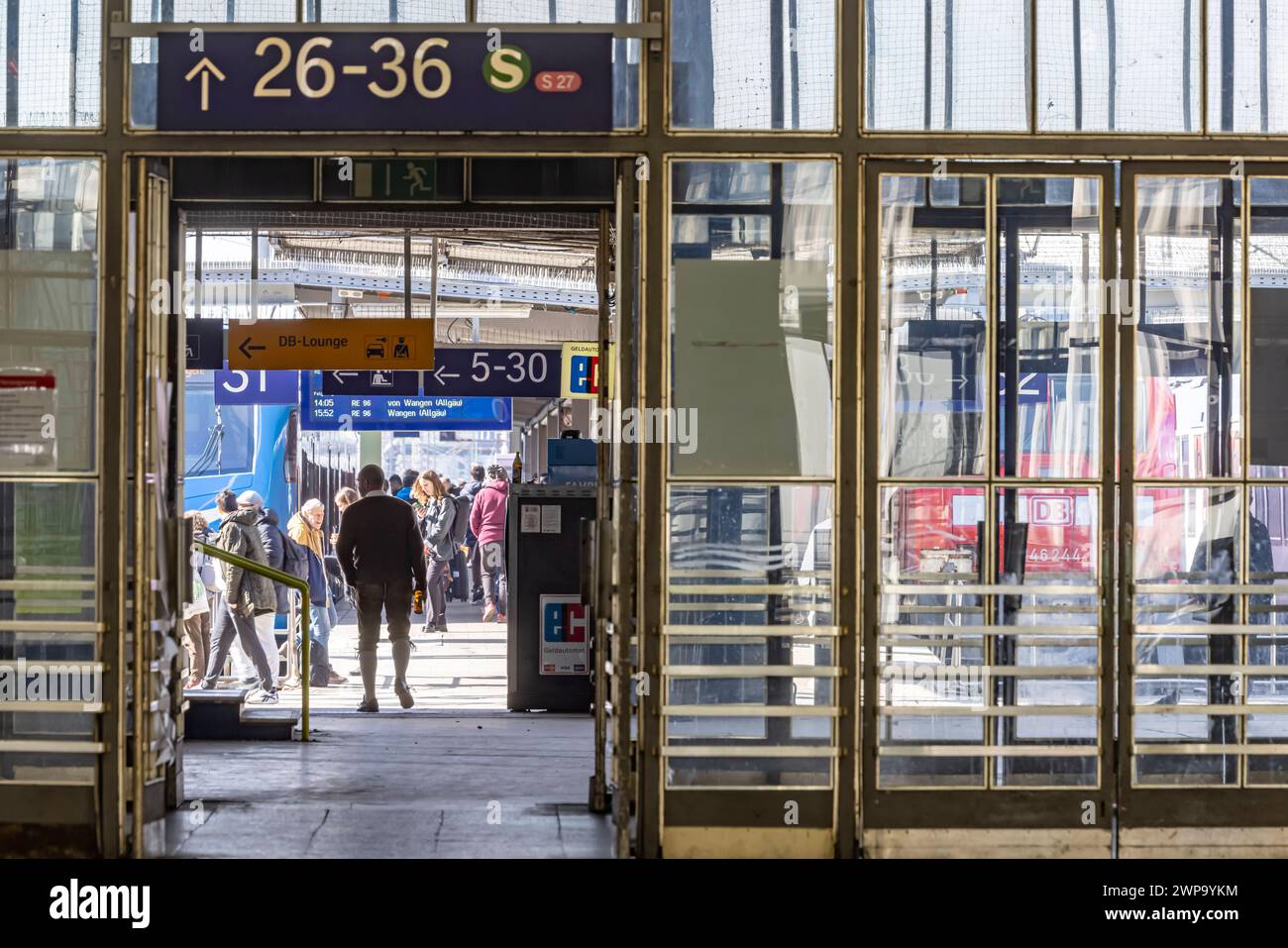 Hauptbahnhof München, Sanierung der Bahnhofshalle. Die Arbeiten ...