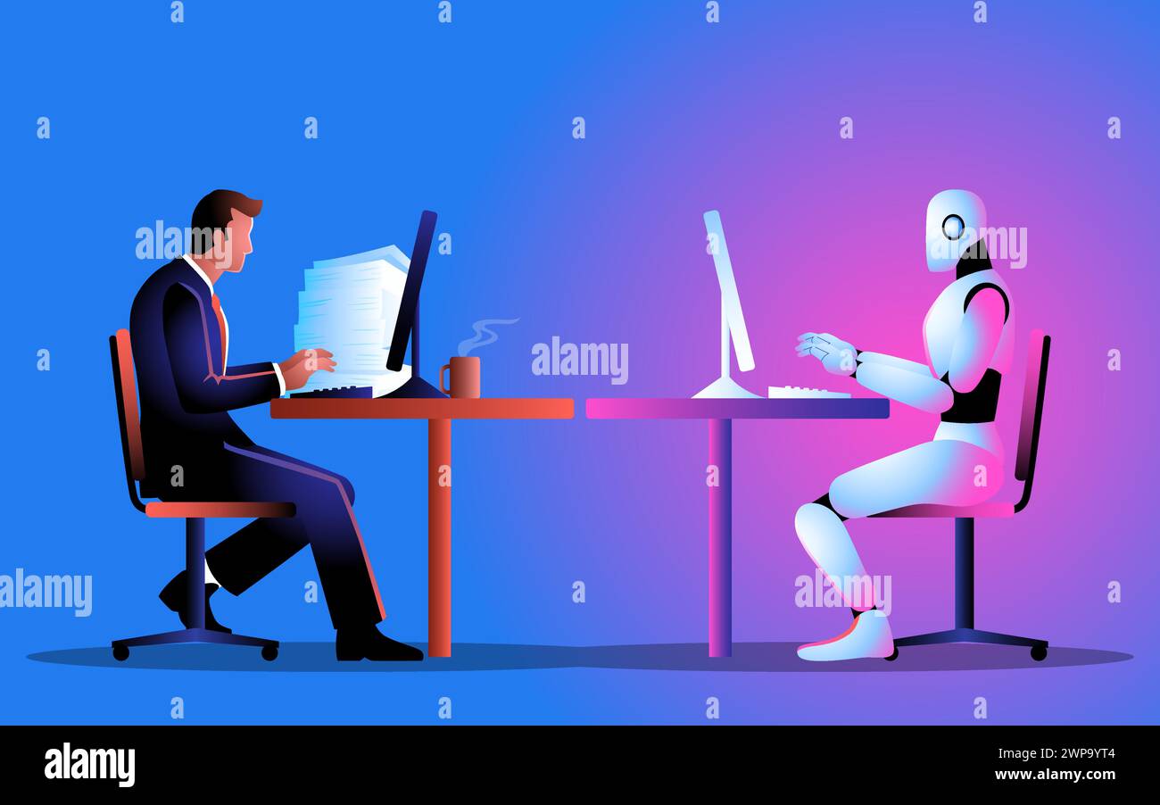 Work force integration Stock Vector Images - Alamy