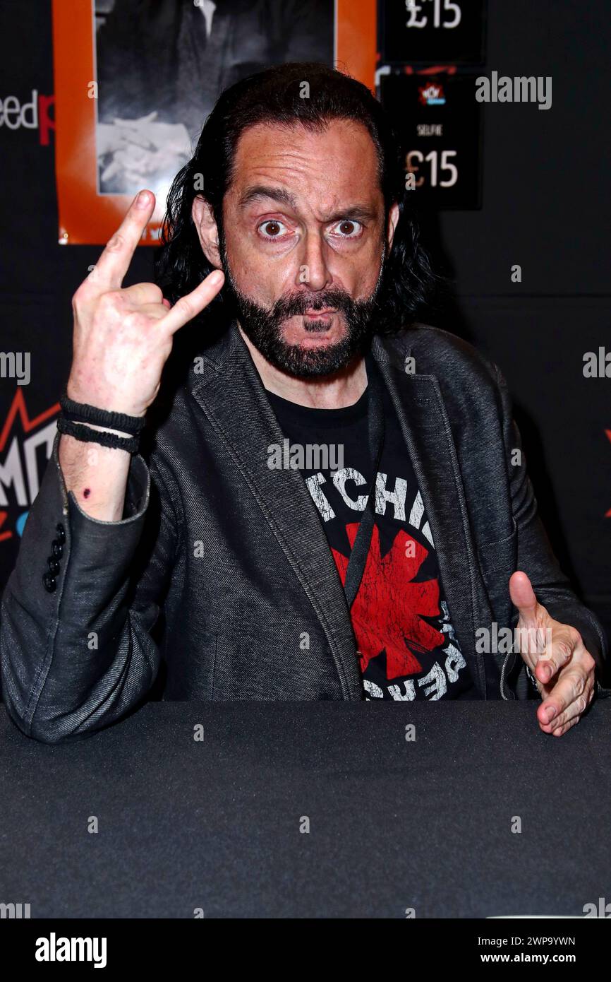 Scott Schlaffo attends MCM Comic Con London 2019, ExCeL London Stock ...