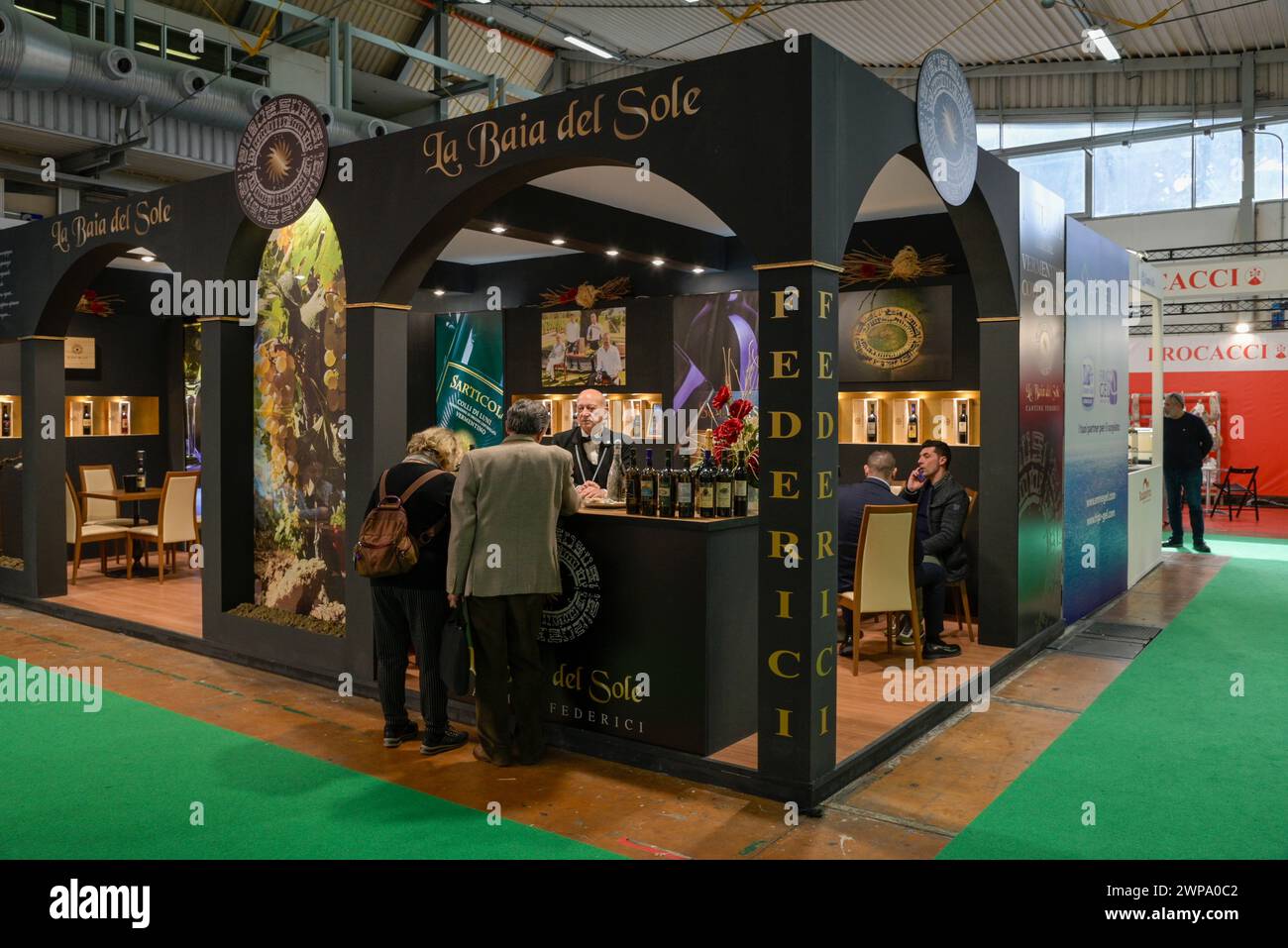 Carrara, Tuscany, Italy, 6 March, 2024, at the Carrara Exhibition Centre from 3 to 6 March 2024 ...