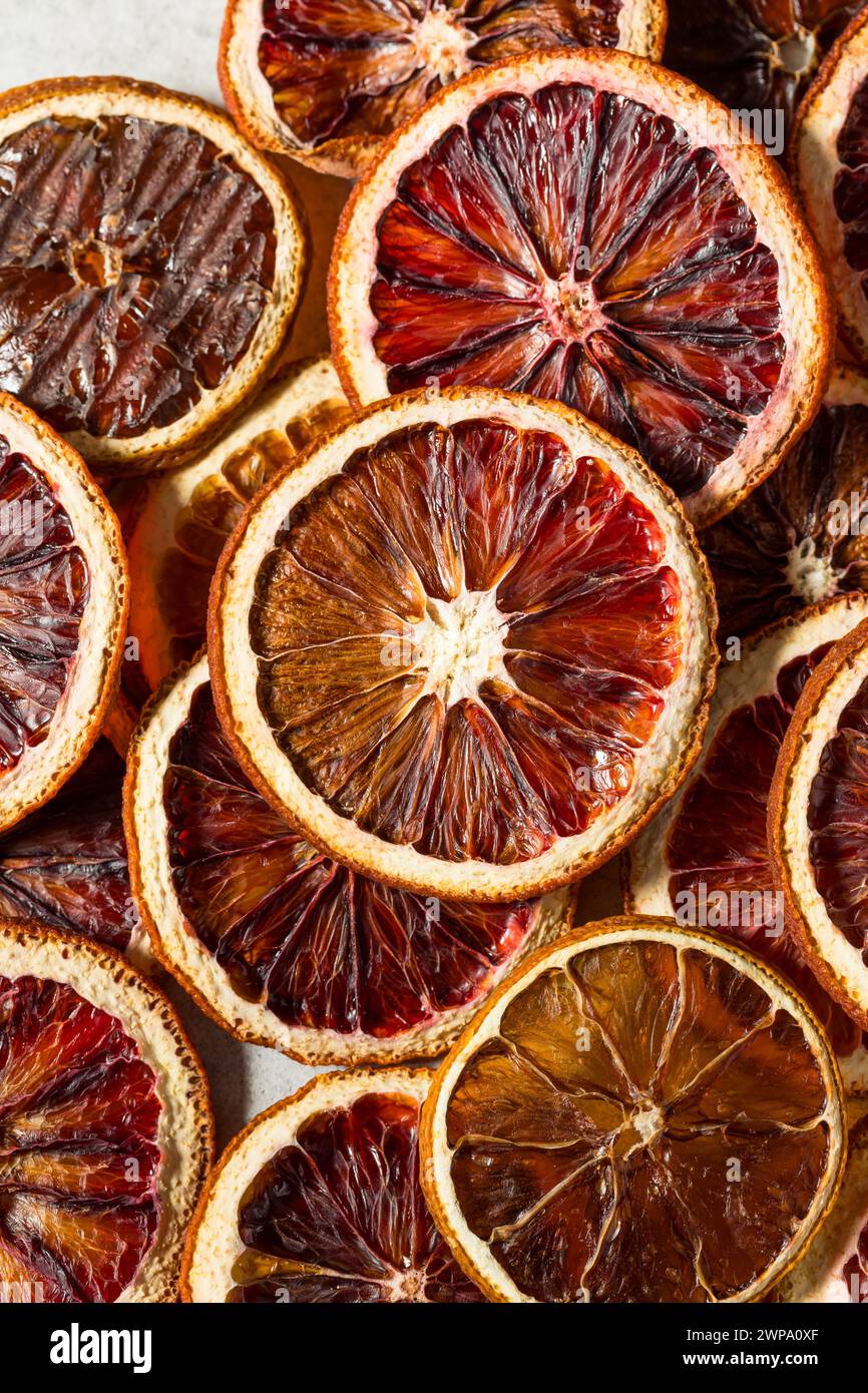 Dehydrated blood oranges hi-res stock photography and images - Alamy