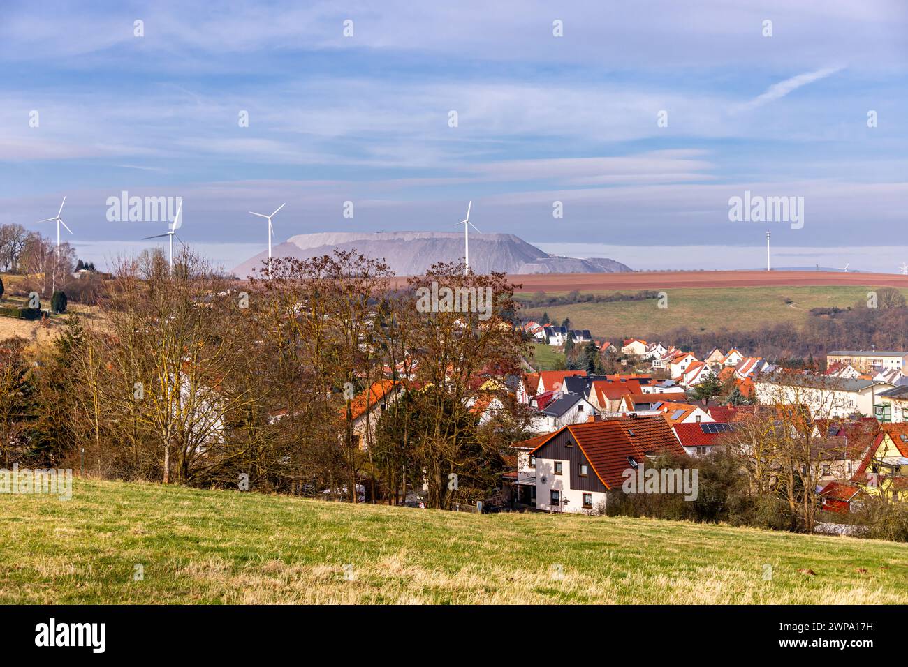 Spring hike through the unique Werra Valley near Vacha - Thuringia ...