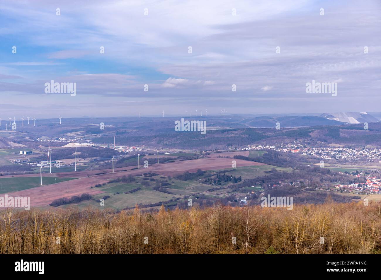 Spring hike through the unique Werra Valley near Vacha - Thuringia ...