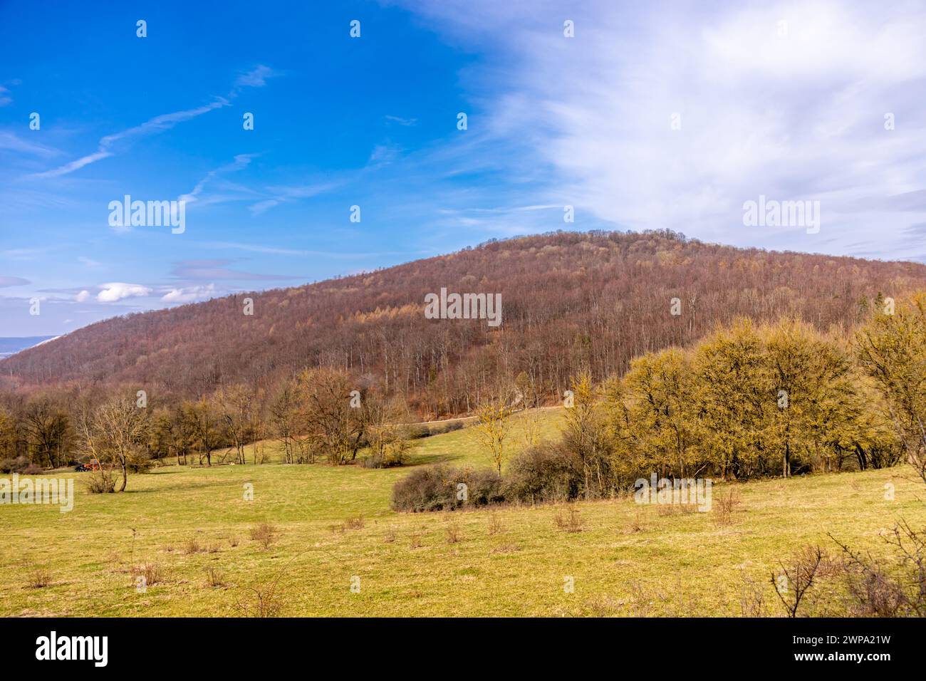 Spring hike through the unique Werra Valley near Vacha - Thuringia ...