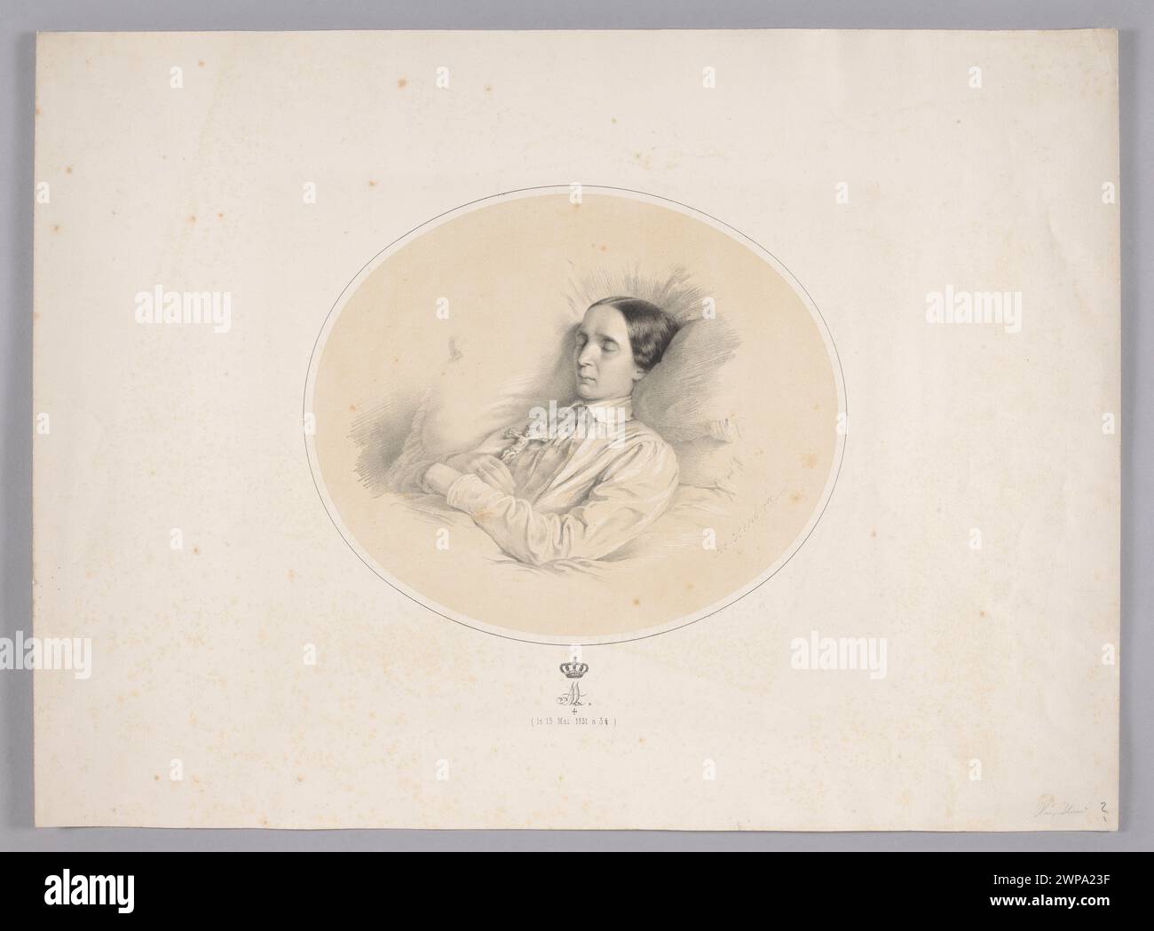 Portrait of August with Amalia Wittelsbach, created by Joseph Resch in ...