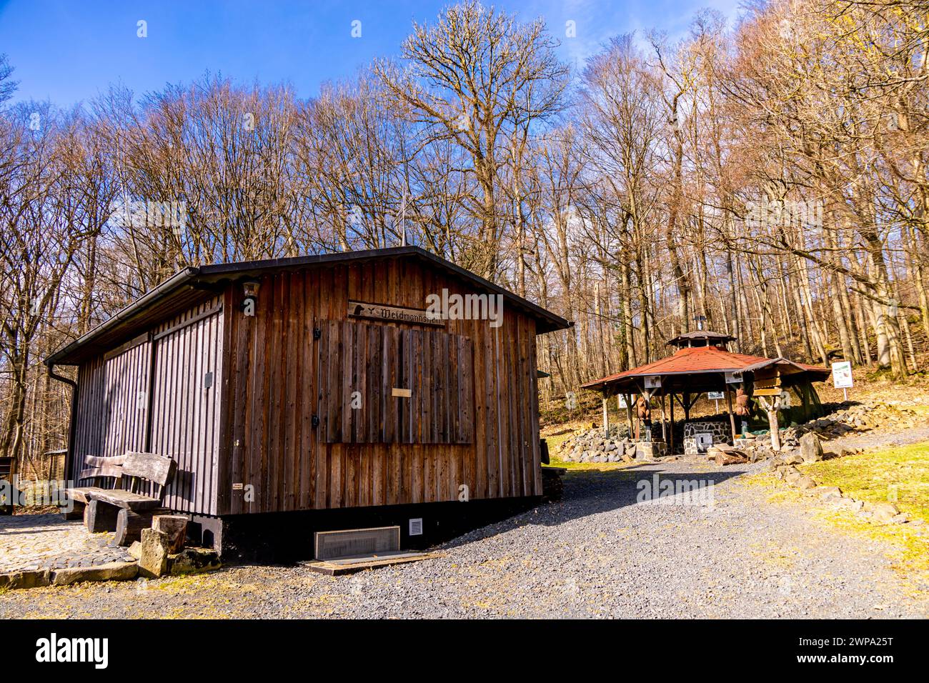 Spring hike through the unique Werra Valley near Vacha - Thuringia ...