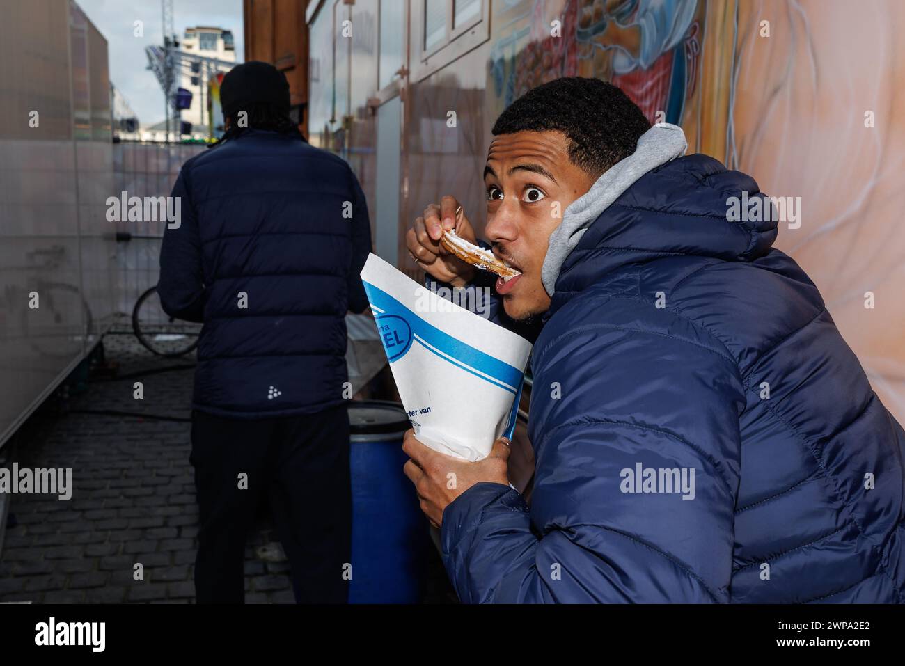 Gent, Belgium. 06th Mar, 2024. Gent's Noah Fadiga pictured during a ...