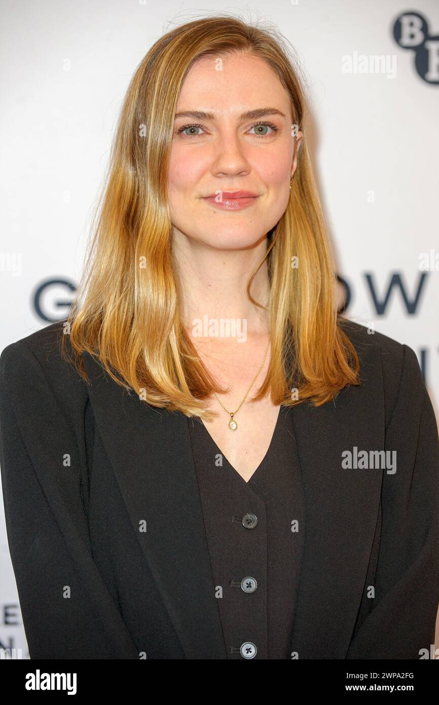 Glasgow, Scotland, UK. 3rd March, 2024. Actress, Sara Canning, on the ...