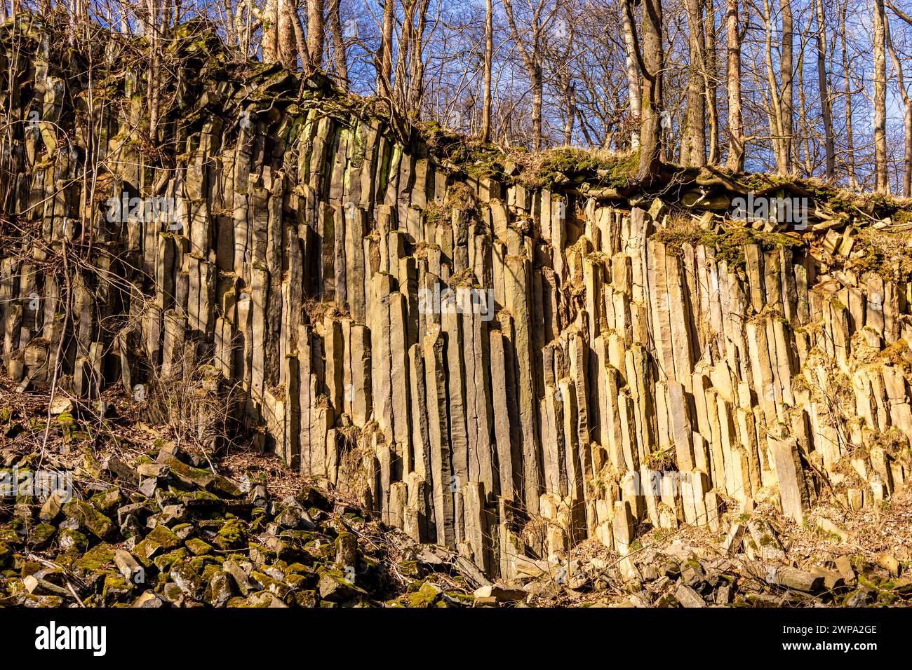Spring hike through the unique Werra Valley near Vacha - Thuringia ...