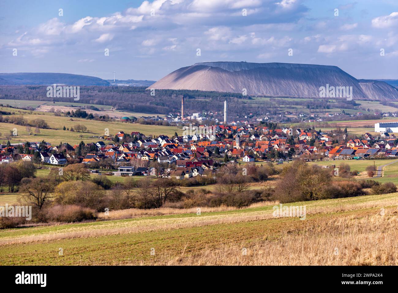Spring hike through the unique Werra Valley near Vacha - Thuringia ...