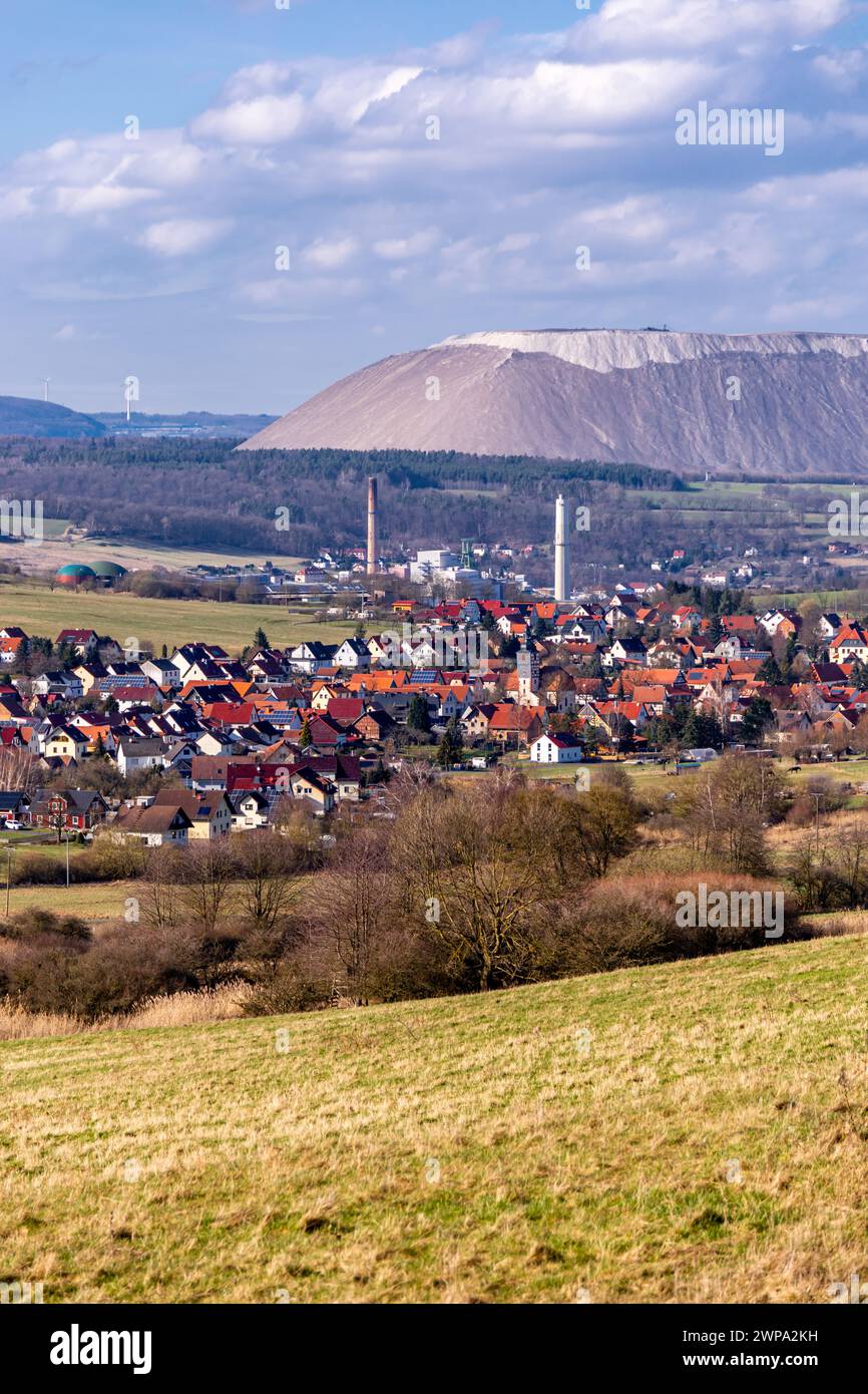 Spring hike through the unique Werra Valley near Vacha - Thuringia ...