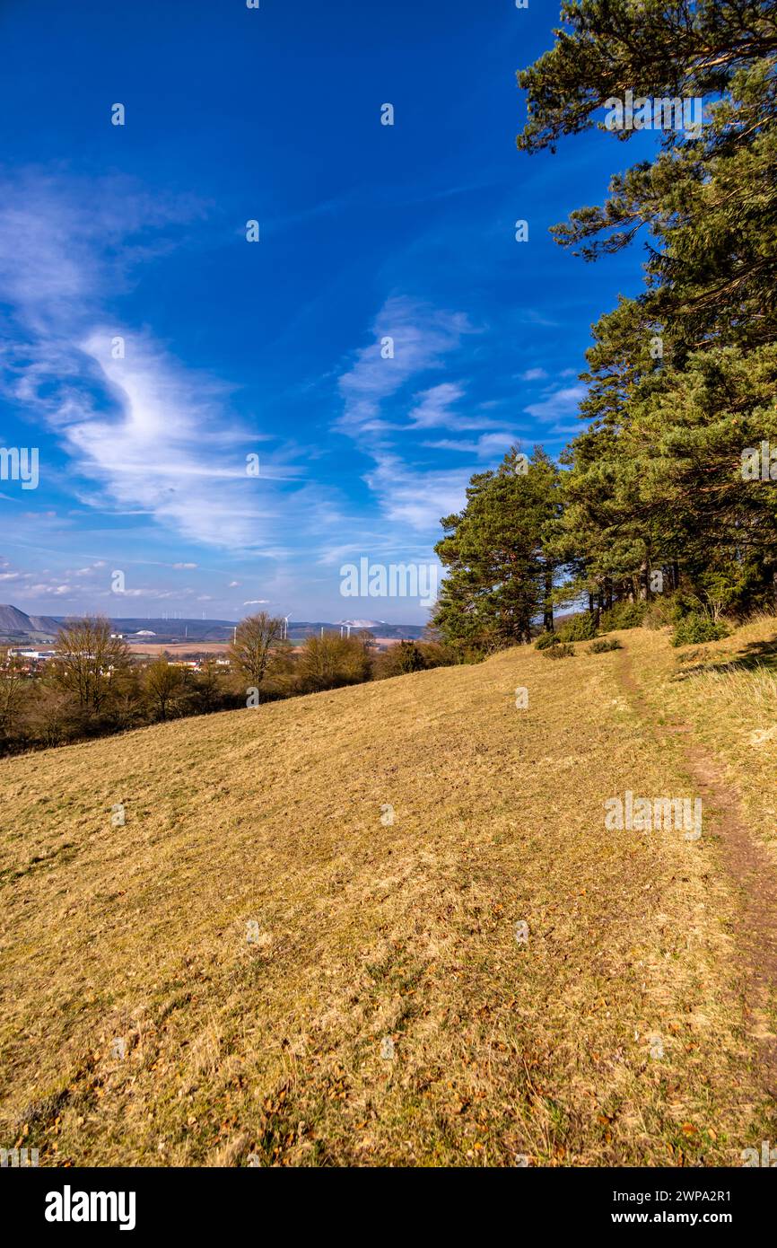 Spring hike through the unique Werra Valley near Vacha - Thuringia ...