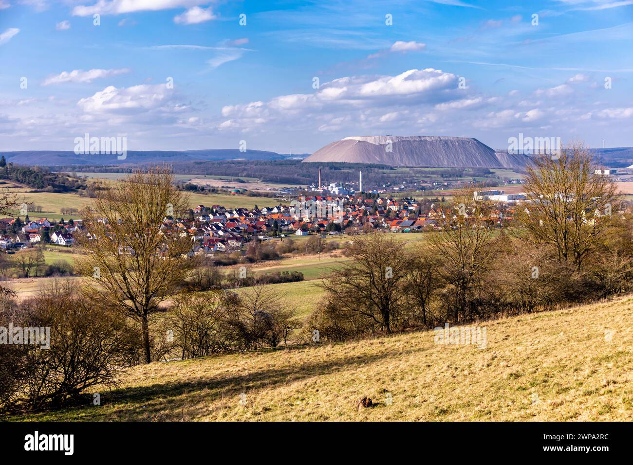 Spring hike through the unique Werra Valley near Vacha - Thuringia ...
