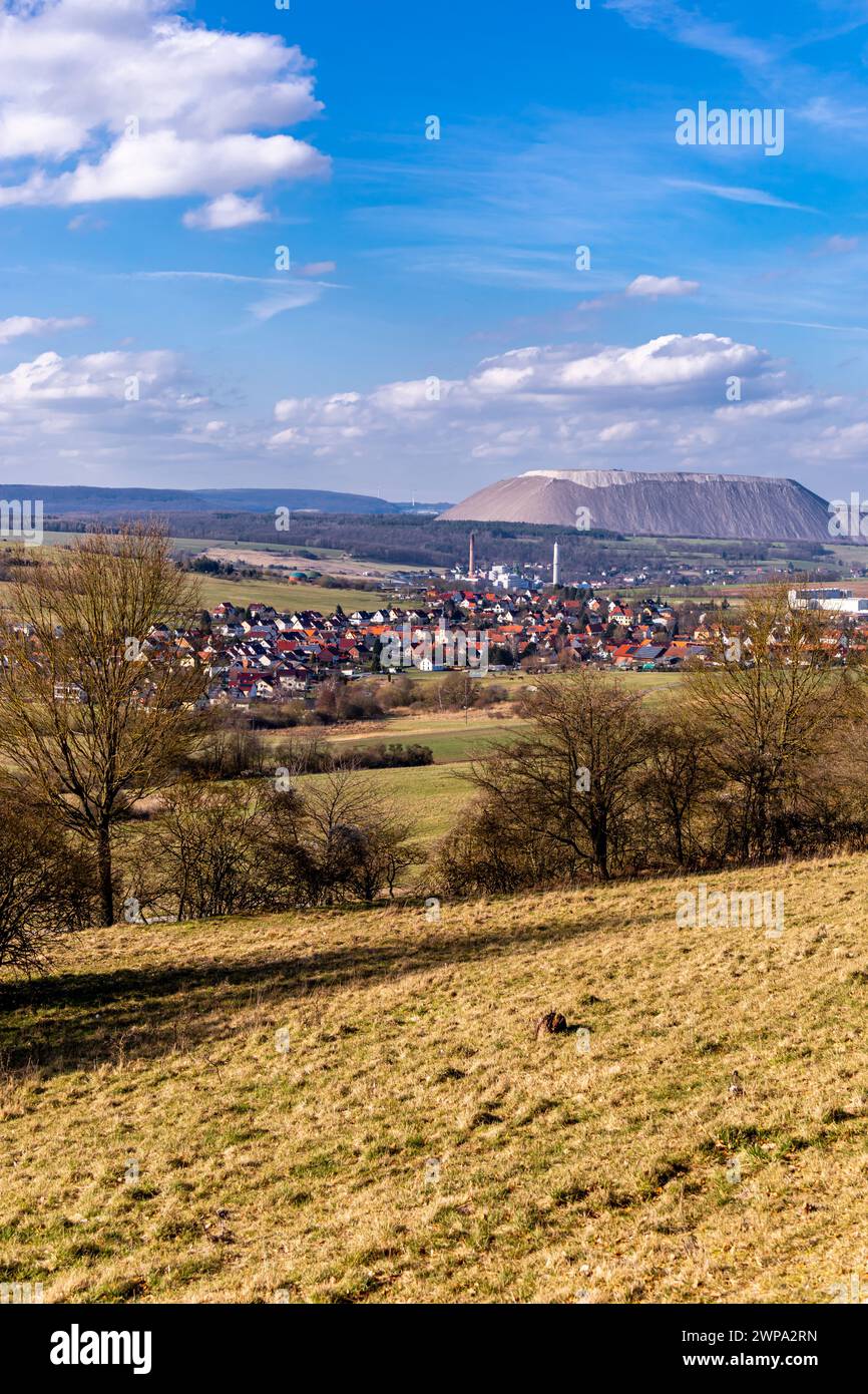 Spring hike through the unique Werra Valley near Vacha - Thuringia ...