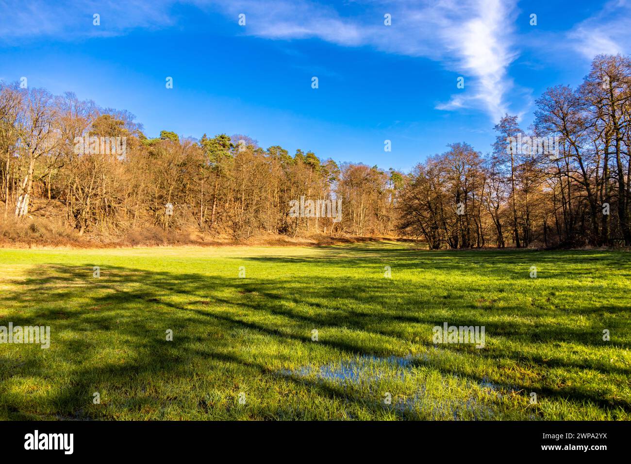Spring hike through the unique Werra Valley near Vacha - Thuringia ...