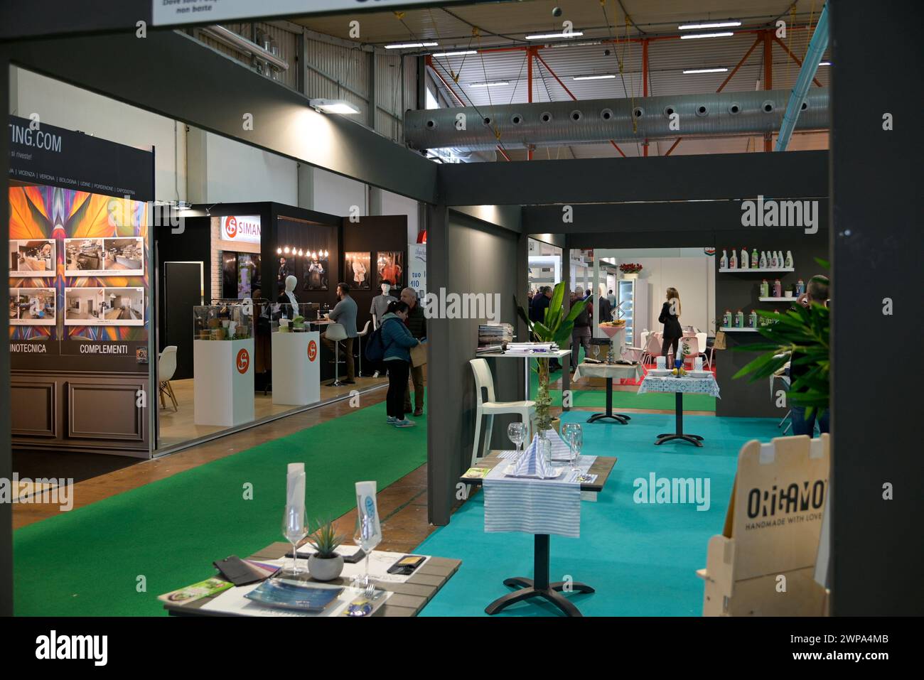 Carrara, Tuscany, Italy, 6 March, 2024, at the Carrara Exhibition Centre from 3 to 6 March 2024 ...