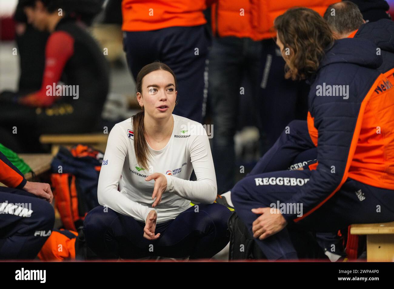 Inzell, Germany. 06th Mar, 2024. INZELL, GERMANY - MARCH 6: Marrit ...