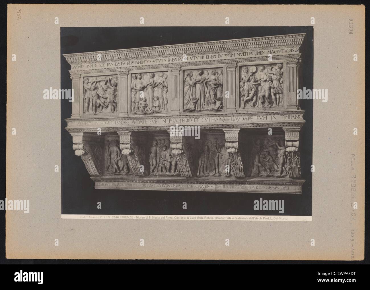 Cantoria (choir loft) by Luca della Robbia in Florence's Museo di S ...