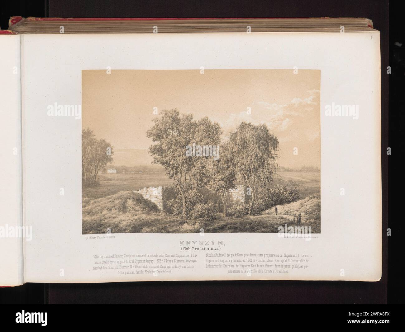 Napoleon 1807 1883 album widokow historycznych polski hi-res stock ...