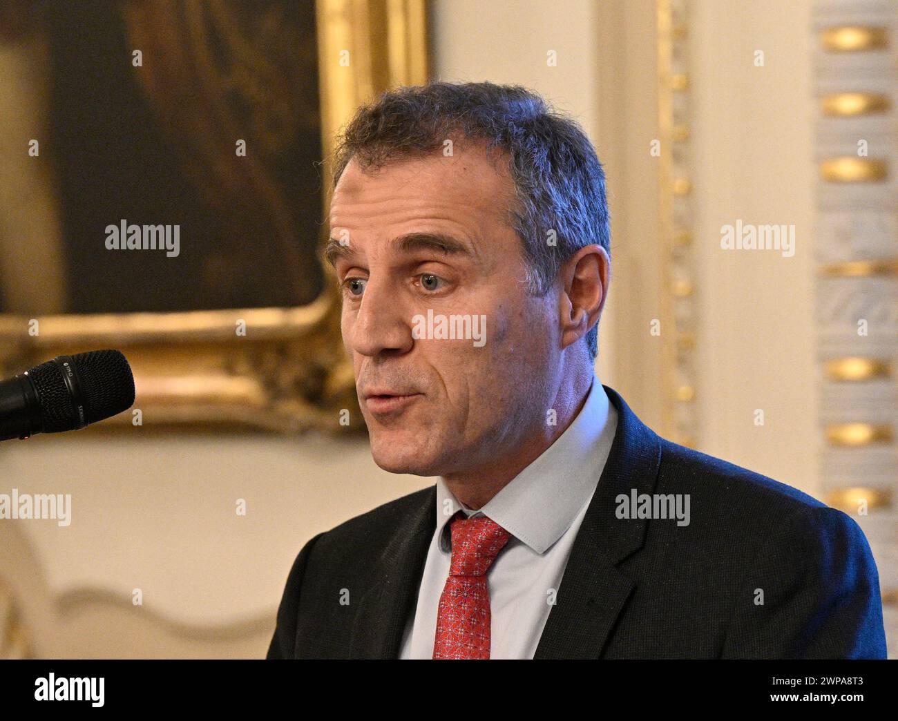 Prague, Czech Republic. 06th Mar, 2024. French Ambassador in Czechia ...