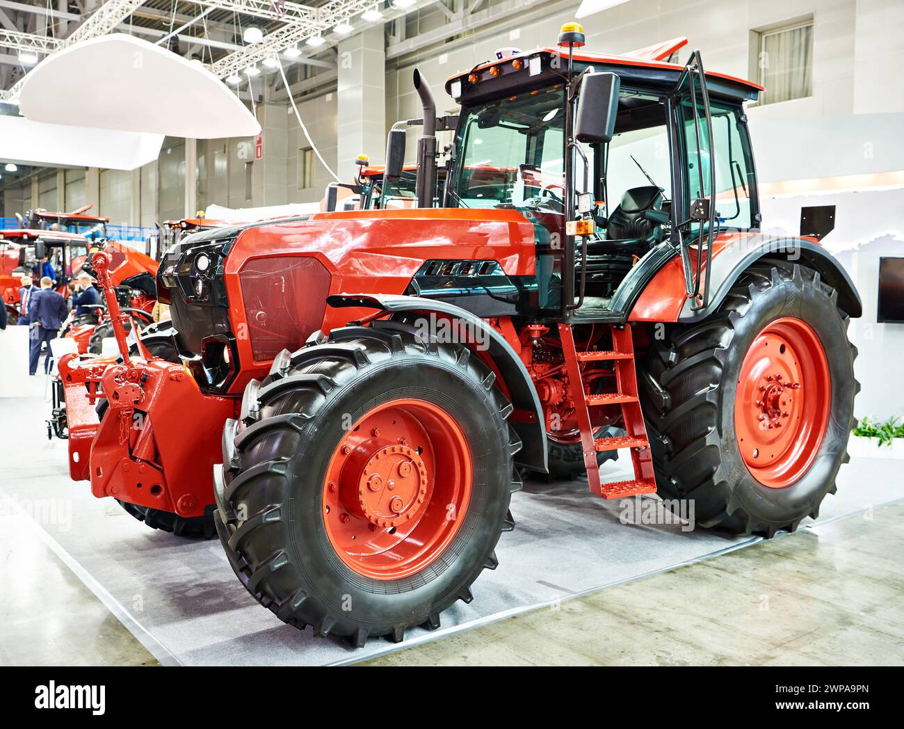 Exhibition of agricultural tractors and machinery Stock Photo - Alamy