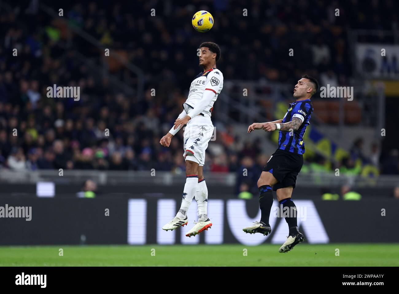 Koni De Winter of Genoa Cfc in action during the Serie A match beetween ...