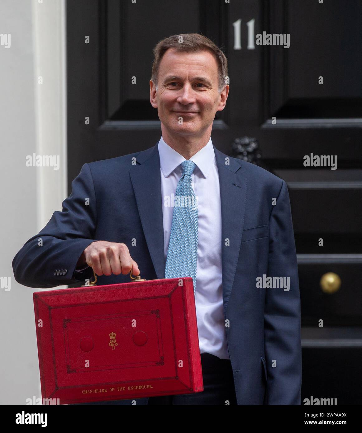 London, United Kingdom. March 06 2024. Chancellor of the Exchequer ...