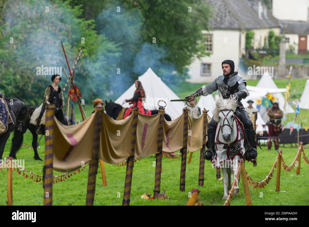 Medieval festivities in Traquair mark the remembrance of battle of ...