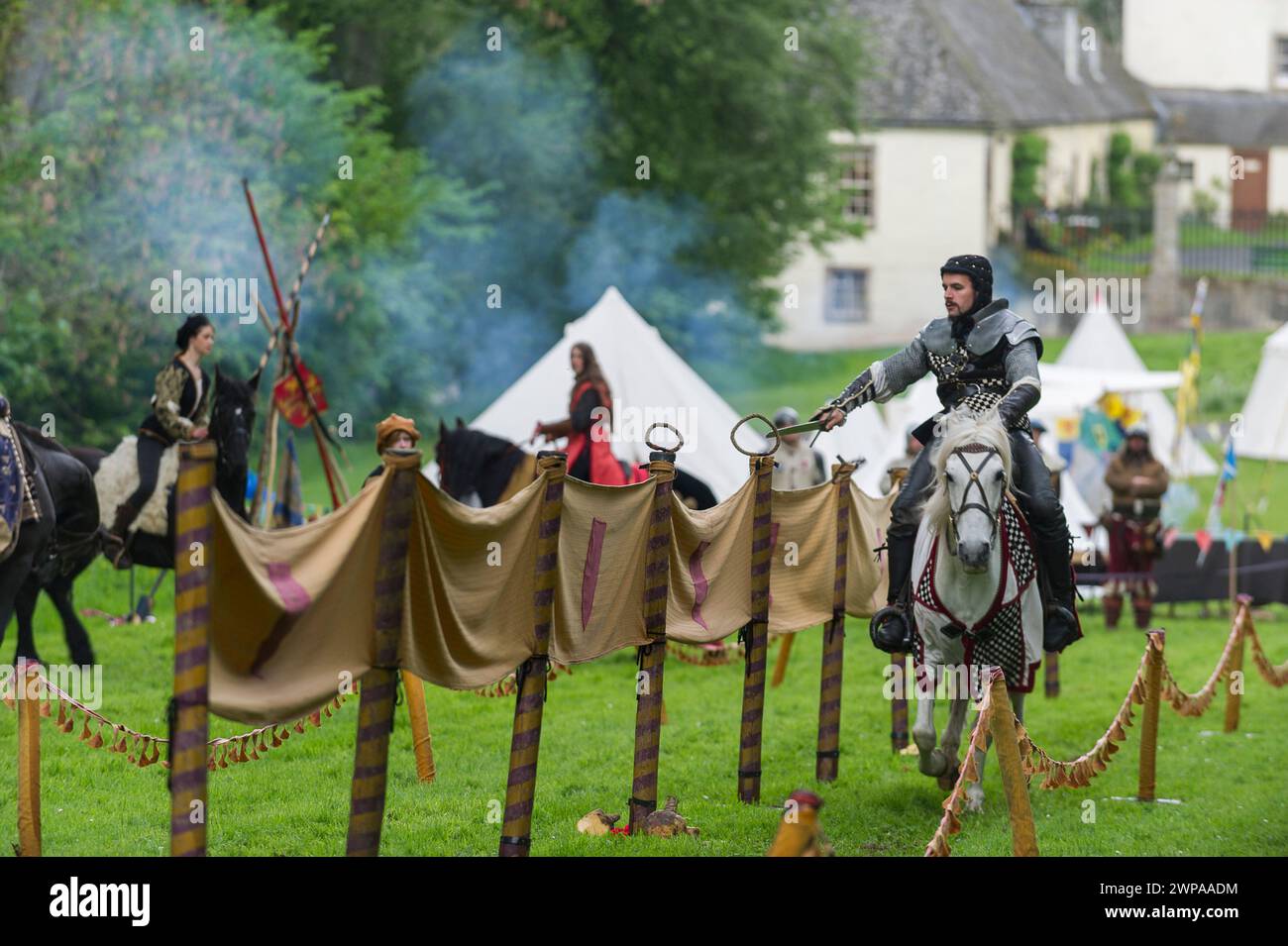 Medieval festivities in Traquair mark the remembrance of battle of ...