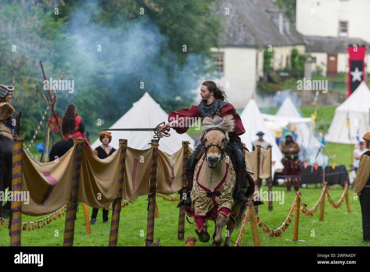 Medieval festivities in Traquair mark the remembrance of battle of ...