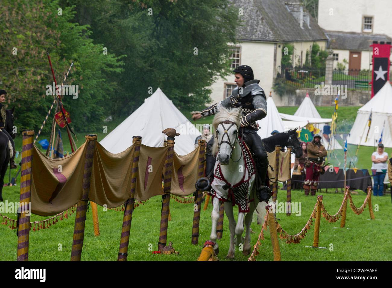 Medieval festivities in Traquair mark the remembrance of battle of ...
