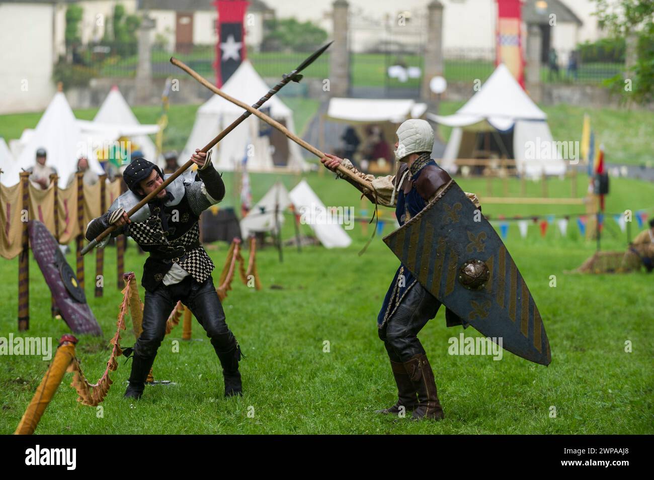 Medieval festivities in Traquair mark the remembrance of battle of ...