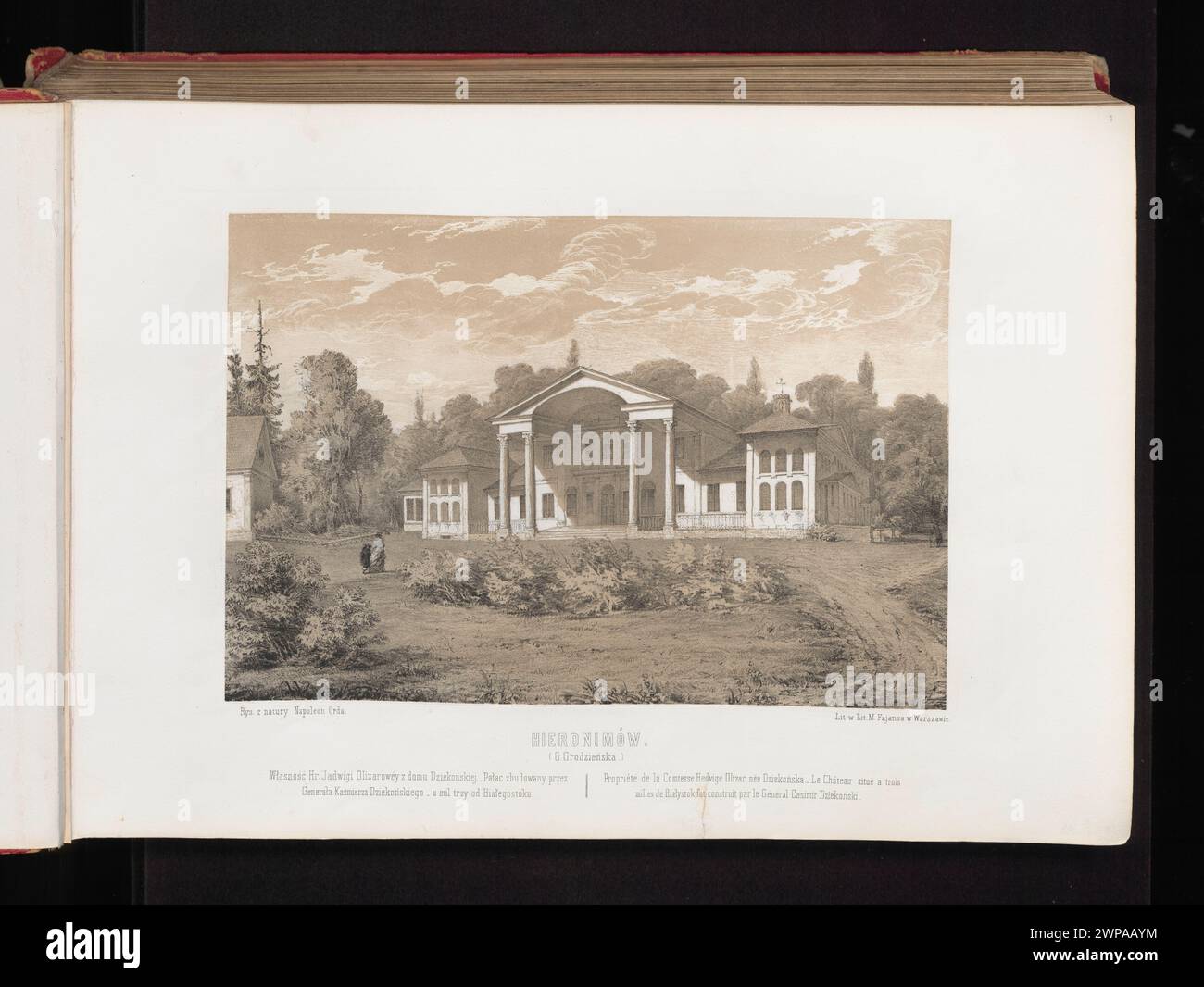 Napoleon 1807 1883 album widokow historycznych polski hi-res stock ...