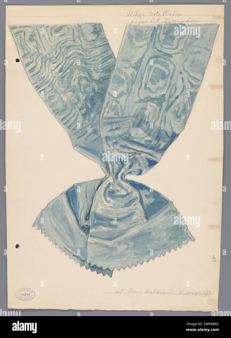 The back of the Order of the White was belonged to General Jan Henryk D ...