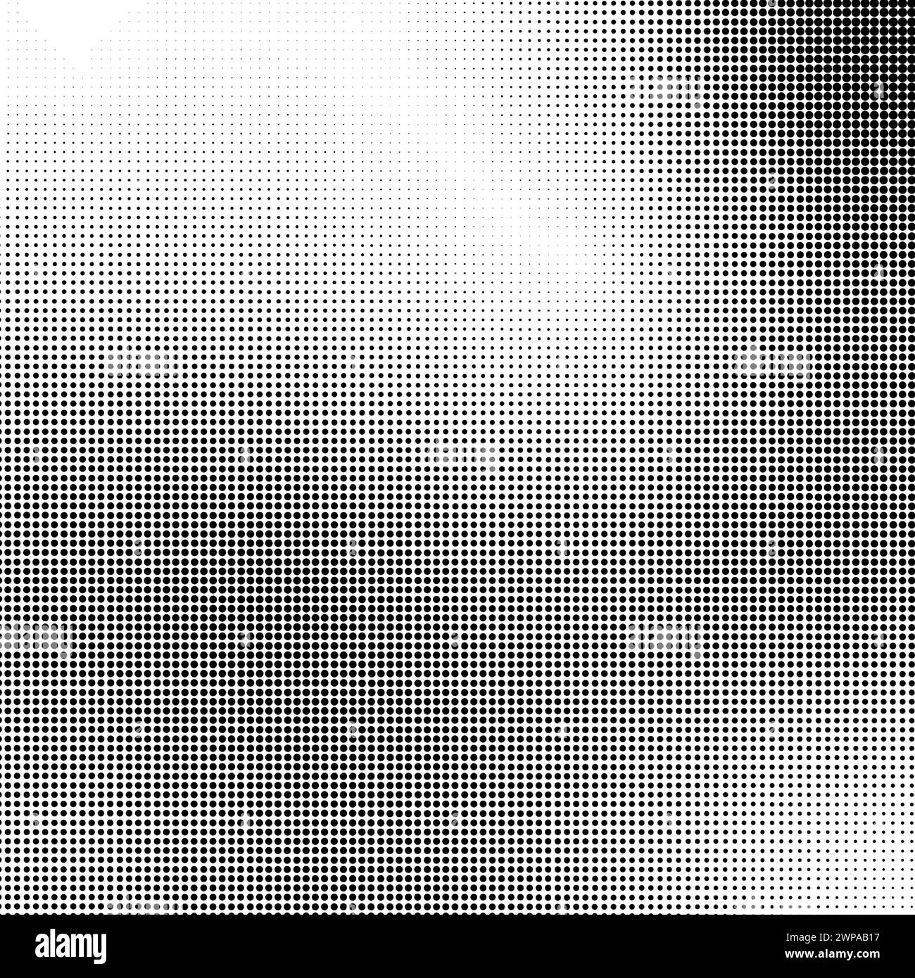 Grunge Halftone Vector Background Halftone Dots Vector Texture