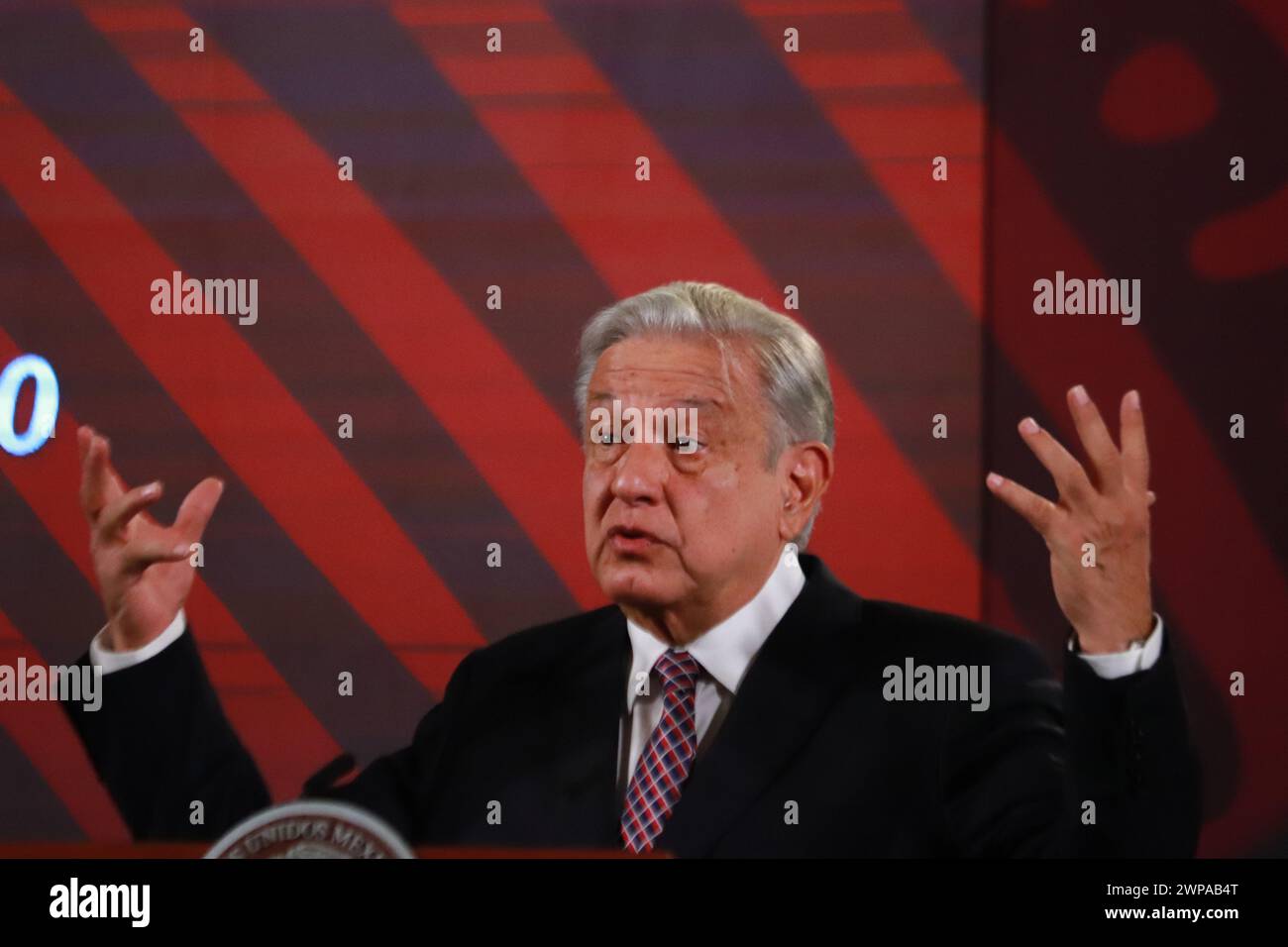 Mexico City, Mexico. 06th Mar, 2024. March 6, 2024, Mexico City, Mexico ...