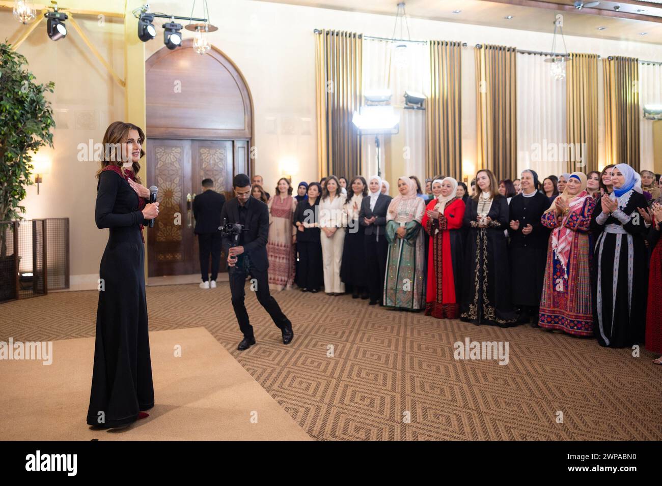 Amman, Jordan. 06th Mar, 2024. King Abdullah II of Jordan bestows the ...